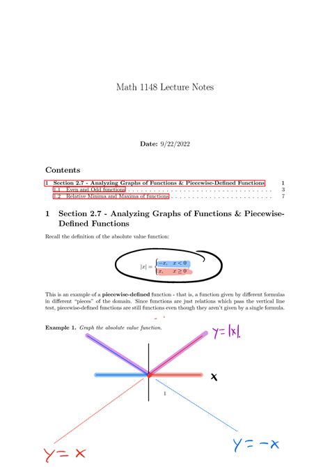 Math 1148 Lecture Notes Day 10 Math 1148 Lecture Notes Date 9 22
