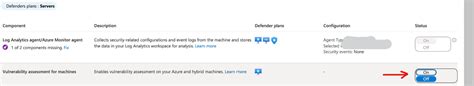 Feature Request Allow Complete Configuration Enable Options Of Azure Defender For Vms · Issue