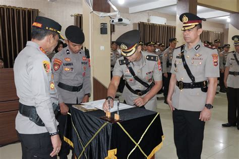 Daftar Nama Pejabat Utama Polres Banjar Naik Pangkat Dan Berganti