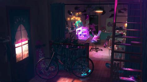 Lofi Night Wallpapers Top Free Lofi Night Backgrounds Wallpaperaccess