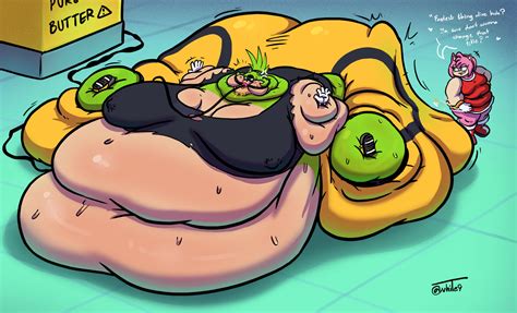 Art Trade Blob Size Surge X Amy By Vhite9 On Deviantart