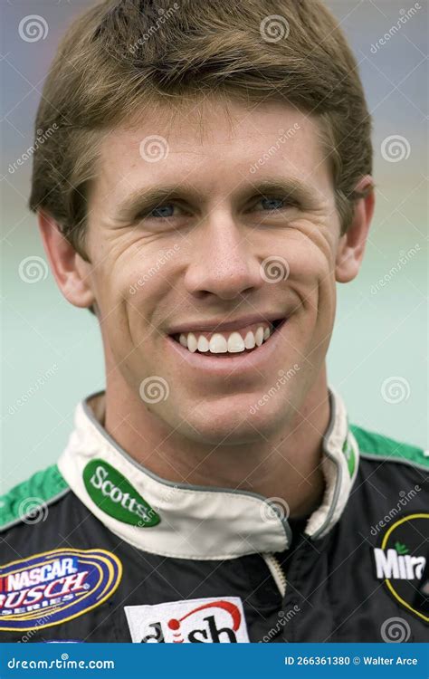 Carl Edwards NBS Ford 300 Homestead Miami Speedway Editorial Image