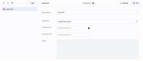 Appwrite Tooljet