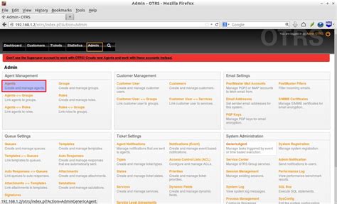 My Linux Life Setup Help Desk System Using Otrs On Centos 65