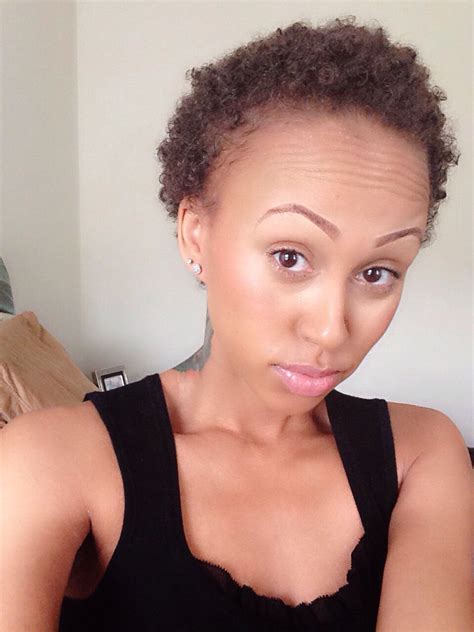 Natural 4 Months Post Big Chop Braidout Natural Hair Styles
