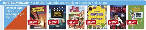 Reading Planet Astro Jupitermercury 6 Titles Lioncrest Education