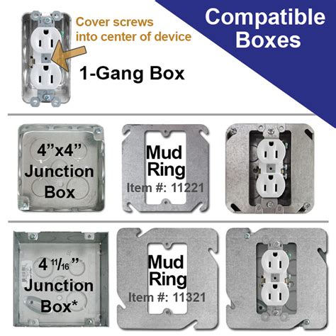 Jumbo 2 Gang 1 Centered Duplex Wall Plate White