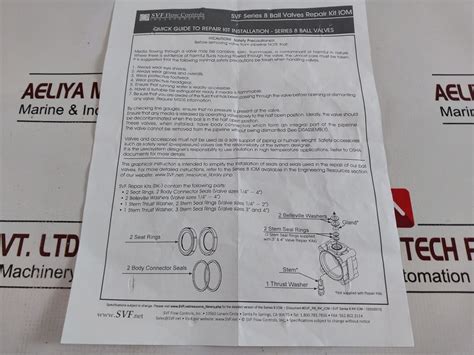 Svf Flow Controls 0291005 Rk Valve Repair Kit Aeliya Marine