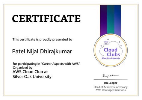 Nijal Patel On Linkedin Aws Careerdevelopment Cloudcomputing