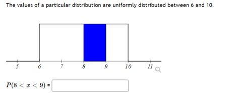 Solved The Values Of A Particular Distribution Are Uniformly