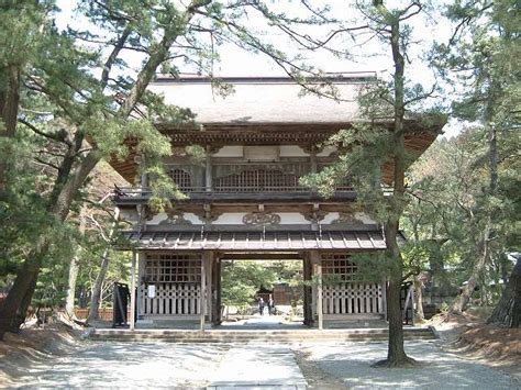 重要文化財天徳寺山門の写真 秋田 列島宝物館