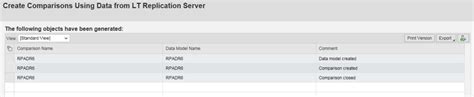 Sap Solution Manager 72 Cdc Cross Database Comparison