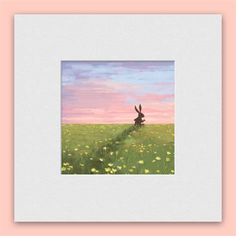 Bunny Running Liz Goulet Dubois