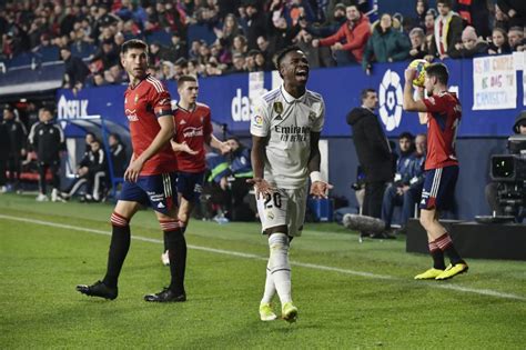 Vinicius Again The Target Of Insults In Spanish League Match Sunday