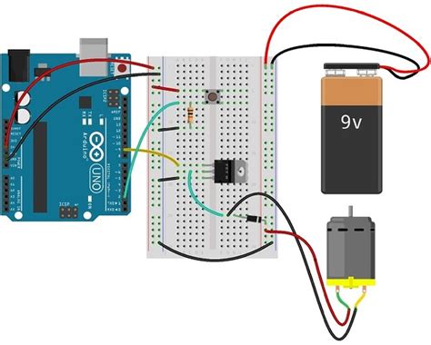 Project 09 Motorized Pinwheel Motor Spins Continuously General Guidance Arduino Forum