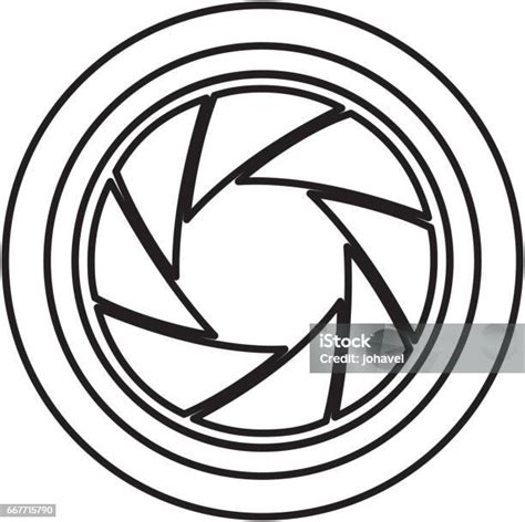 鏡頭攝像機孤立的圖示向量圖形及更多光學儀器圖片 光學儀器 剪裁圖 印洗照片 Istock