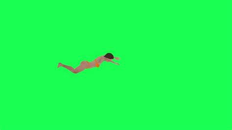 Swimming Animation Stock Video Footage For Free Download