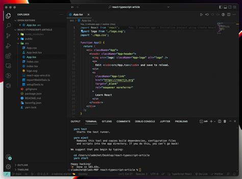 how to add typescript to react upmostly
