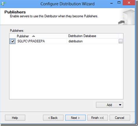 How To Configure Distribution For Replication Sqlserverscribblescom