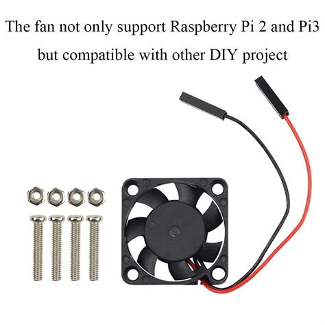 Aokin Raspberry Pi Fan Dc 5 V 3 3 V Borstelloze Ko Vicedeal
