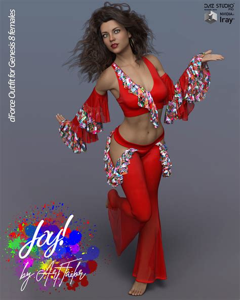 Joy Dforce Outfit For Genesis 8 Females 2025 Free Daz 3d Models