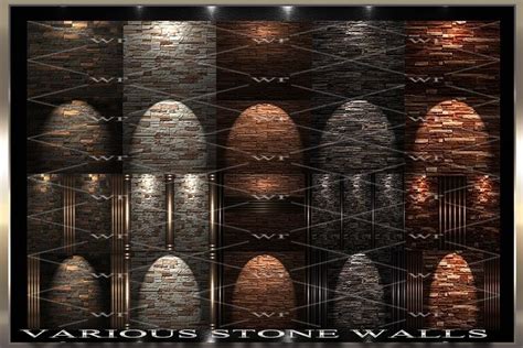 ~ Various Stone Walls Imvu Texture Pack ~ Imvu Texture Texture Packs