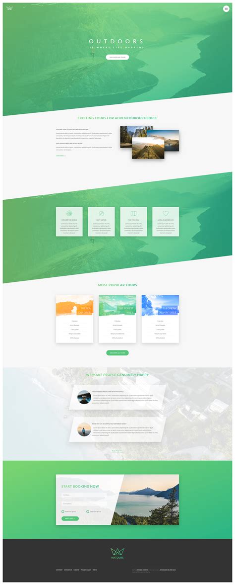 Sass Project Created During A Course Jonas Schmedtmann On Behance