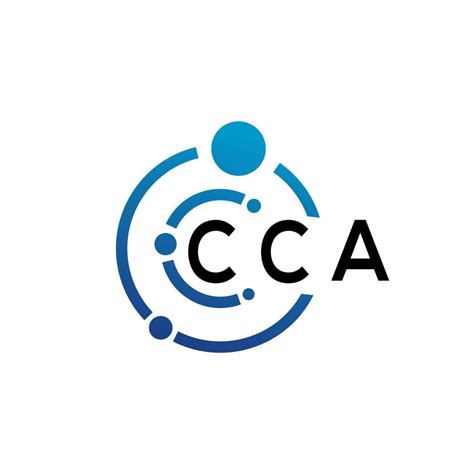 Cca Letter Logo Design On White Background Cca Creative Initials