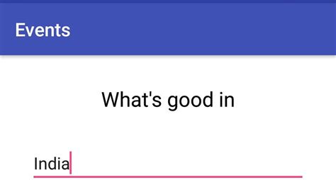 see events according to location in open event android