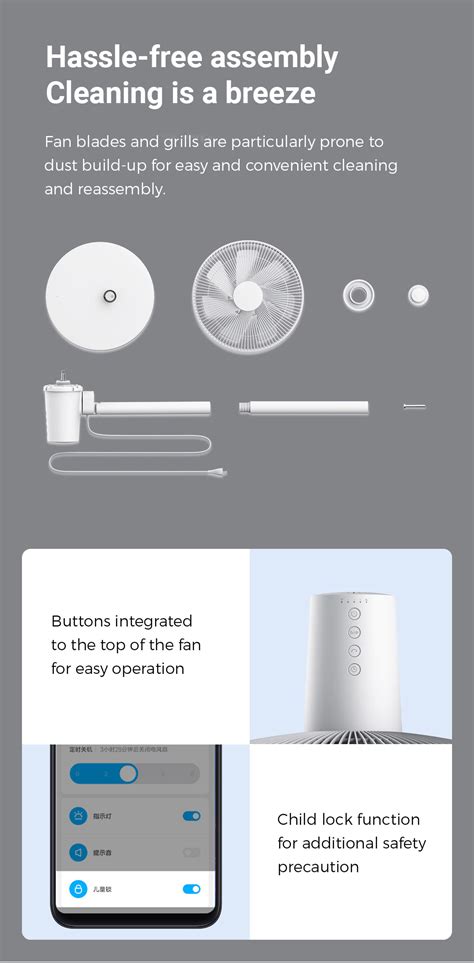 Mi Stand Fan Lite Mega Phone City
