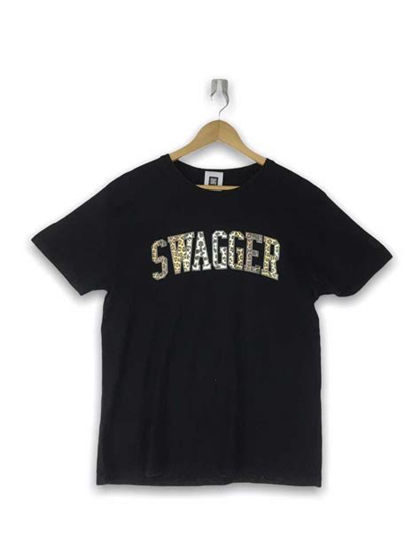 Japanese Brand × Swagger Rare Design Swagger Spell Out Gem