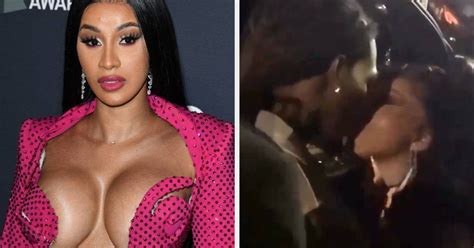 Cardi B And Offset Were Spotted Kissing At Her Birthday Party Cardi B
