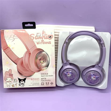 Sanrio Series Wireless Bluetooth Headset Cinnamoroll Hello Kitty Melody