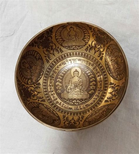 Тибетска пееща купа Буда 7 Музикални инструменти Варна 7 Тибетска пееща купа Б