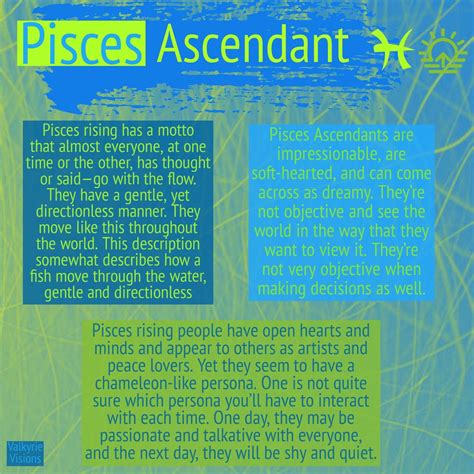 Pisces Ascendant In Astrology