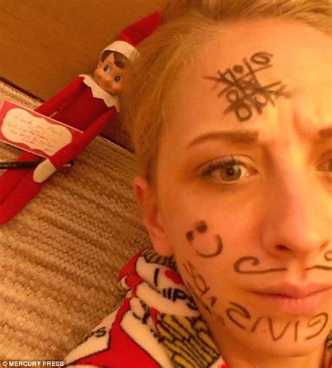 Elf On The Shelf Drawing On Pictures At Explore