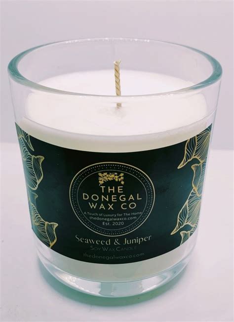 Donegal Wax Company Candles Seaweed And Juniper Fanad Lighthouse