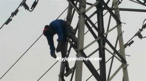 Man Electrocuted While Stealing Cables Prime News Ghana