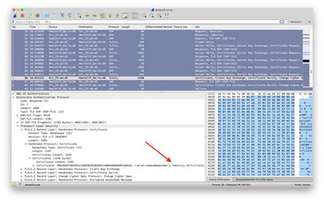 Android EAP TLS Client Not Sending Intermediate Certificate Security