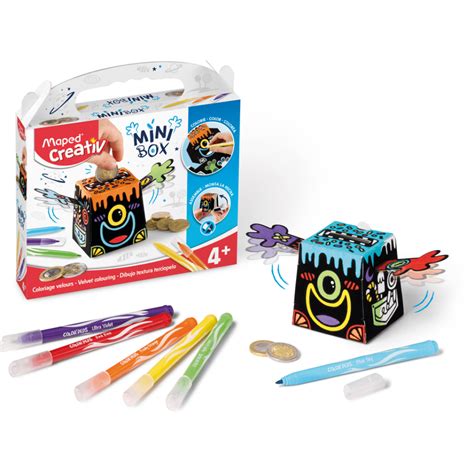 Maped Creativ Mini Box Velvet Colouring Maped Helix Sa