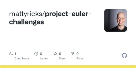 github mattyricks project euler challenges