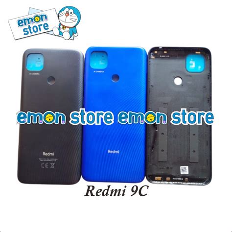 Jual Backdoor Backcover Casing Tutupan Baterai Xiaomi Redmi 9C Back Casing Shopee Indonesia