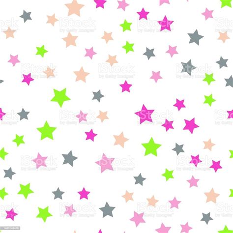 직물 직물 직물 종이 및 기타 다양한 표면을 위한 녹색 회색 보라색 및 베이지색 별의 원활한 반복 패턴 0명에 대한 스톡 벡터 아트 및 기타 이미지 Istock