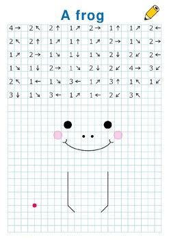 Frog Themed DRAWING MATH LOGIC Puzzle By Dancing Donut TPT