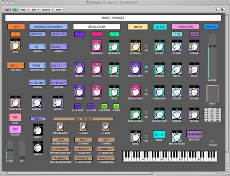 matrixsynth moog voyager editor programmer for logic v4 x