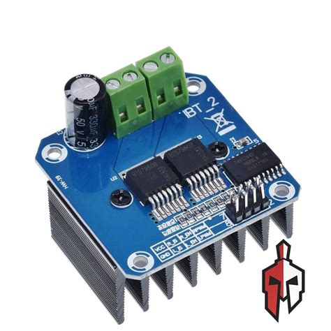 Double Bts7960 43a Motor Driver Module Alphatronic