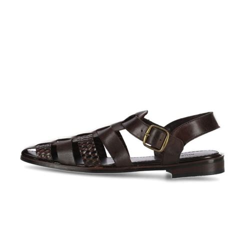 Muratti Weave Sandal Mens Brown John Craig