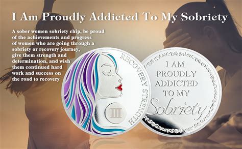 3 Year Sobriety Coin A Sober Woman Sobriety Chip Recovery