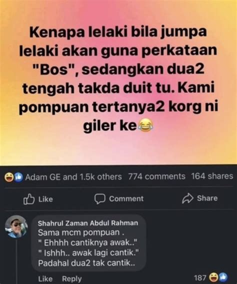 Lelaki Vs Perempuan Rbolehland