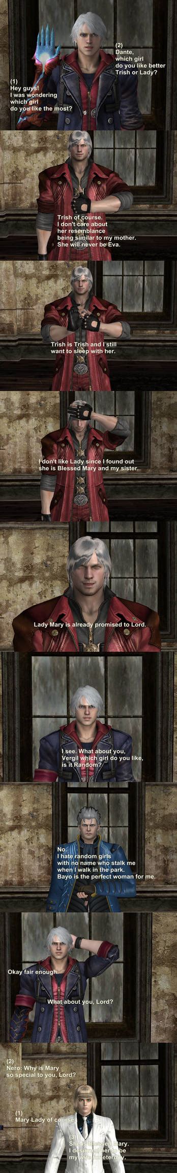 Who Is Your Favorite Female Devil May Cry Dmc By Urushihara Hanzou On